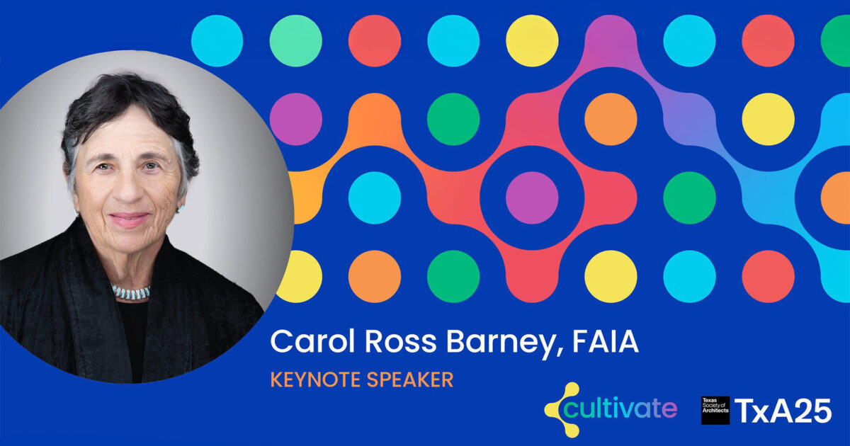 Texas Society of Architects - Carol Ross… | Ross Barney Architects