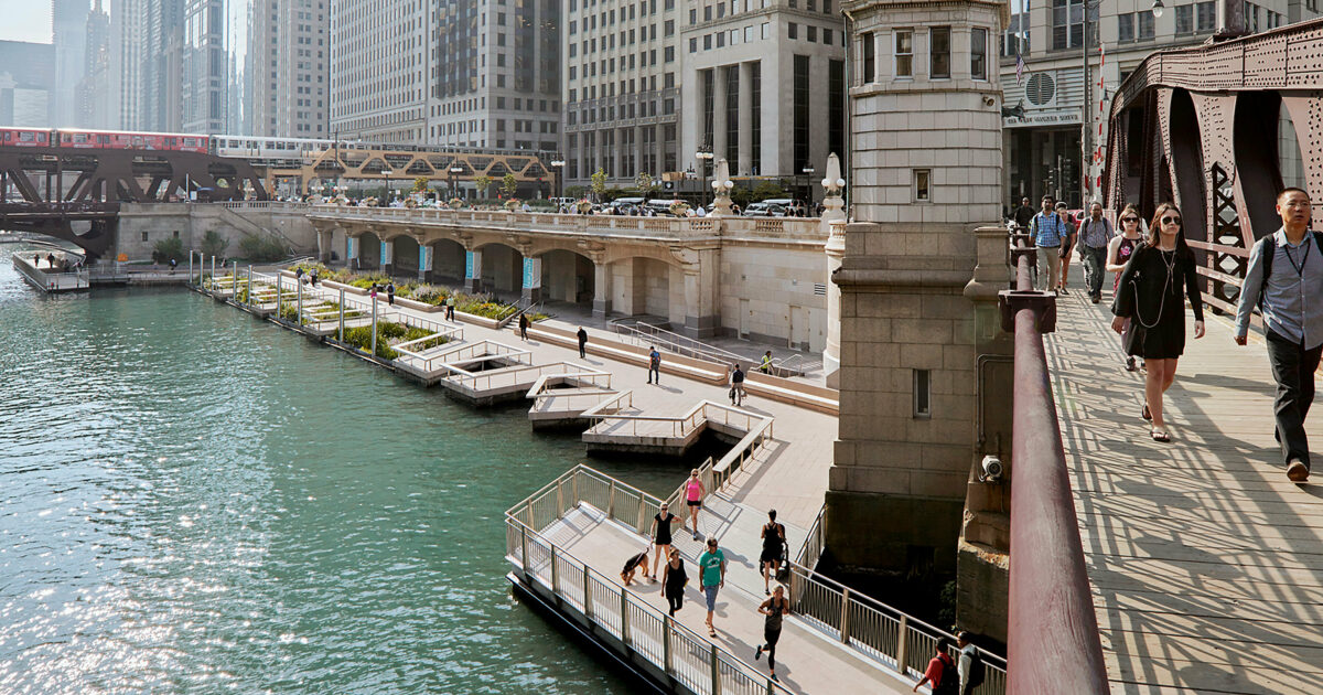 Financial Times - "Riverwalk: complex,… | Ross Barney Architects