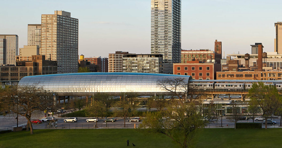 CTA Cermak-McCormick Place Station | Ross Barney Architects